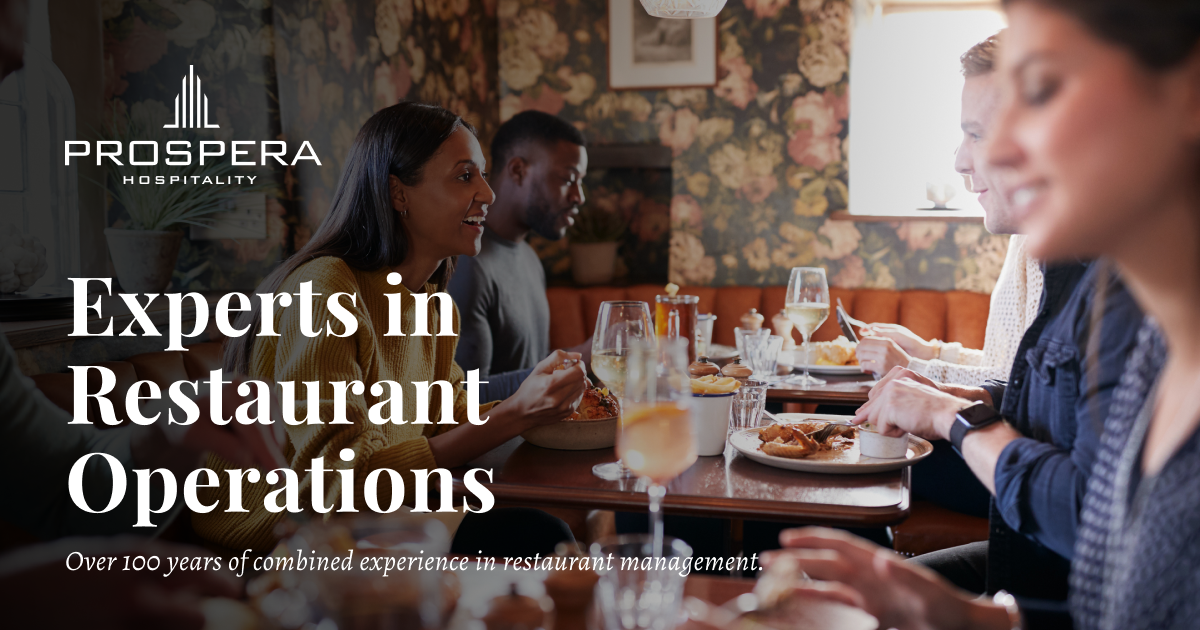 Restaurant Management Company | Prospera Hospitality